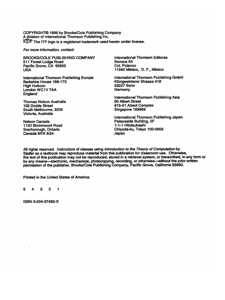 Sipser Solutions | PDF