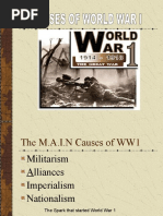 Causes of WWI: The MANIA Framework | PDF | World War I | Austria Hungary