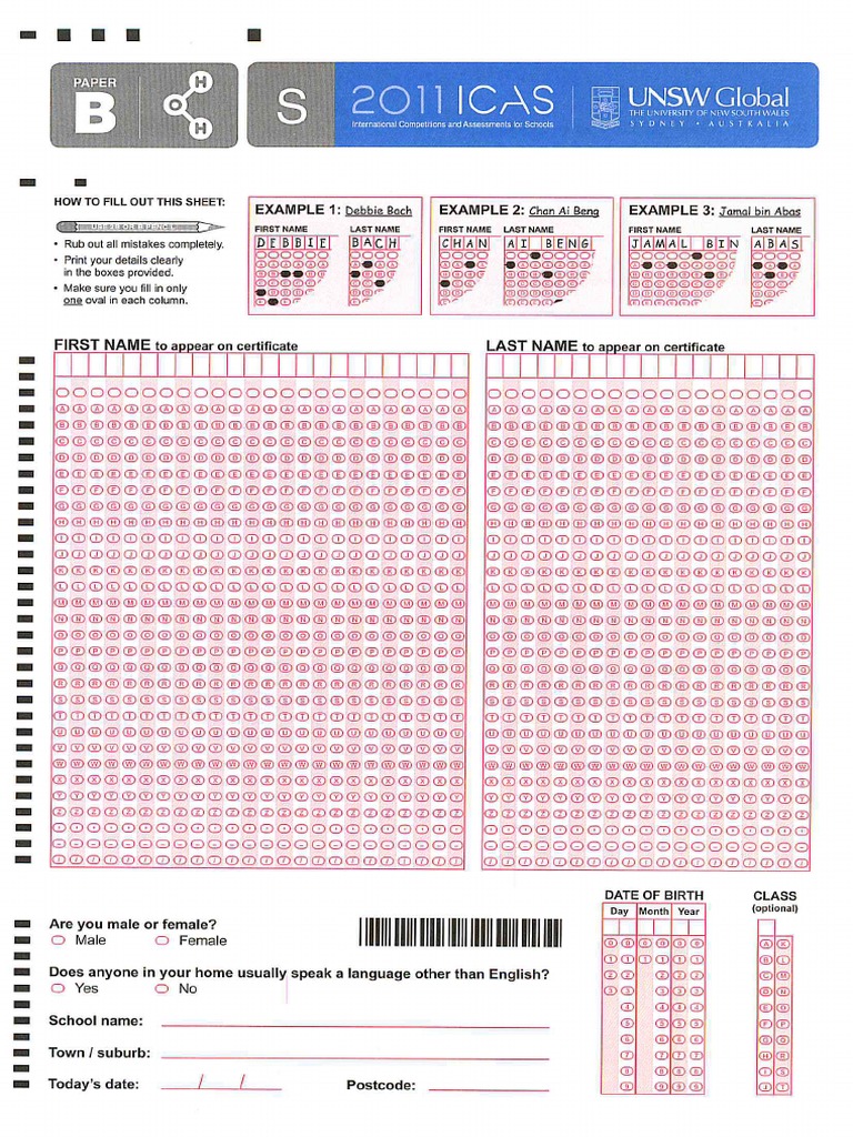 Icas Yr 4 Science 2011 | PDF