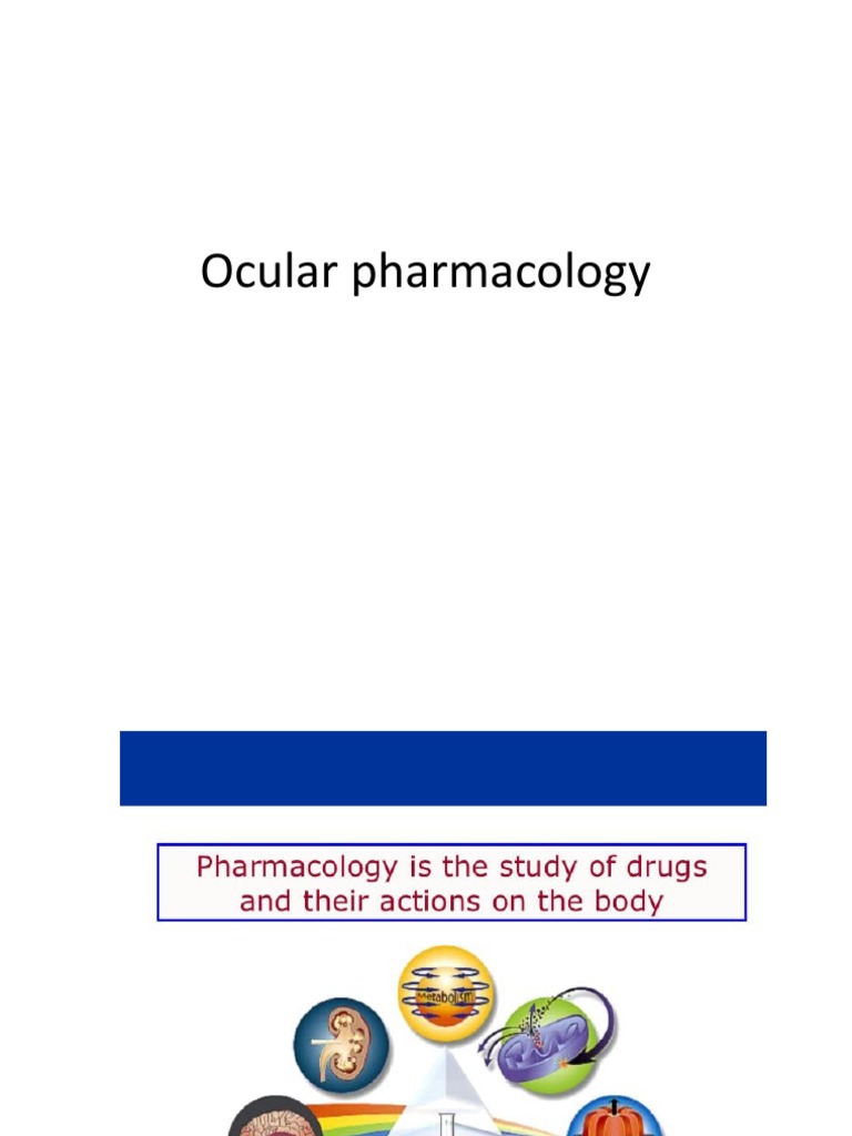 Ocular Pharmacology 4 | PDF