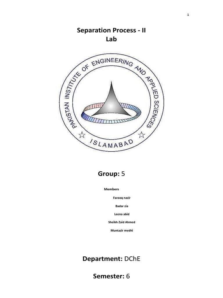 Group 5 Lab 4 Falling Film Evaporation.docx | PDF