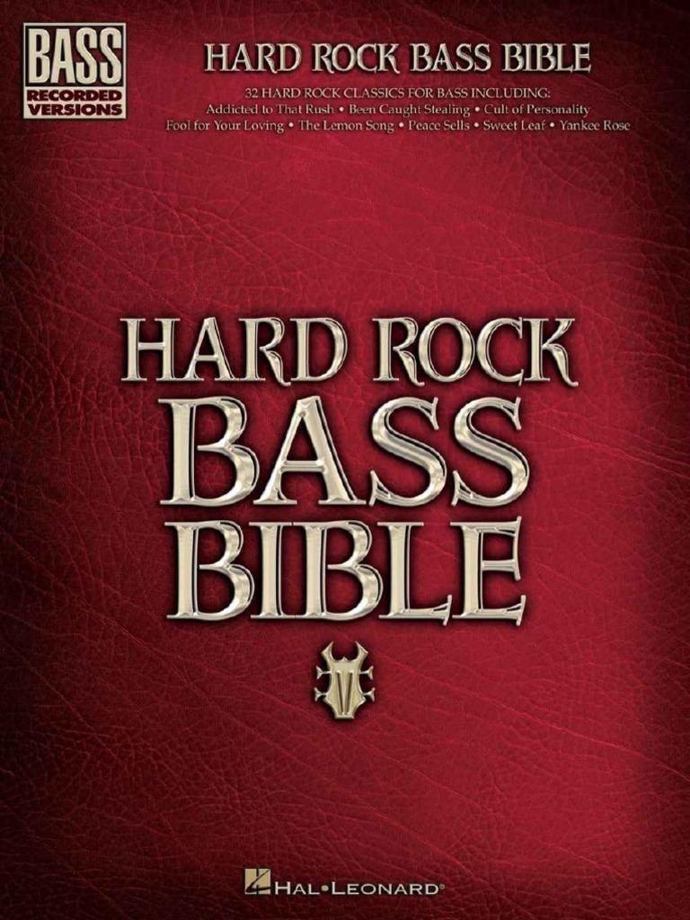 Hard Rock Bass Bible Bass Reco Hal Leonard Corp Compress | PDF ...