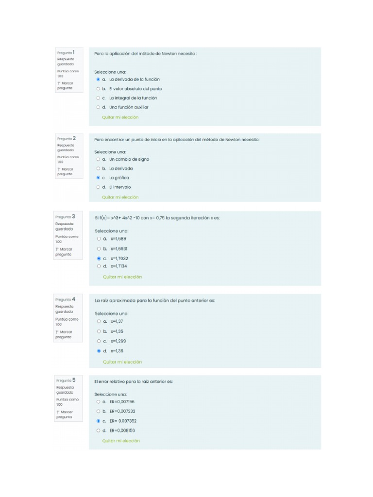 Evaluacion 3 Analisis Numerico (2) Univervidad Cun | PDF