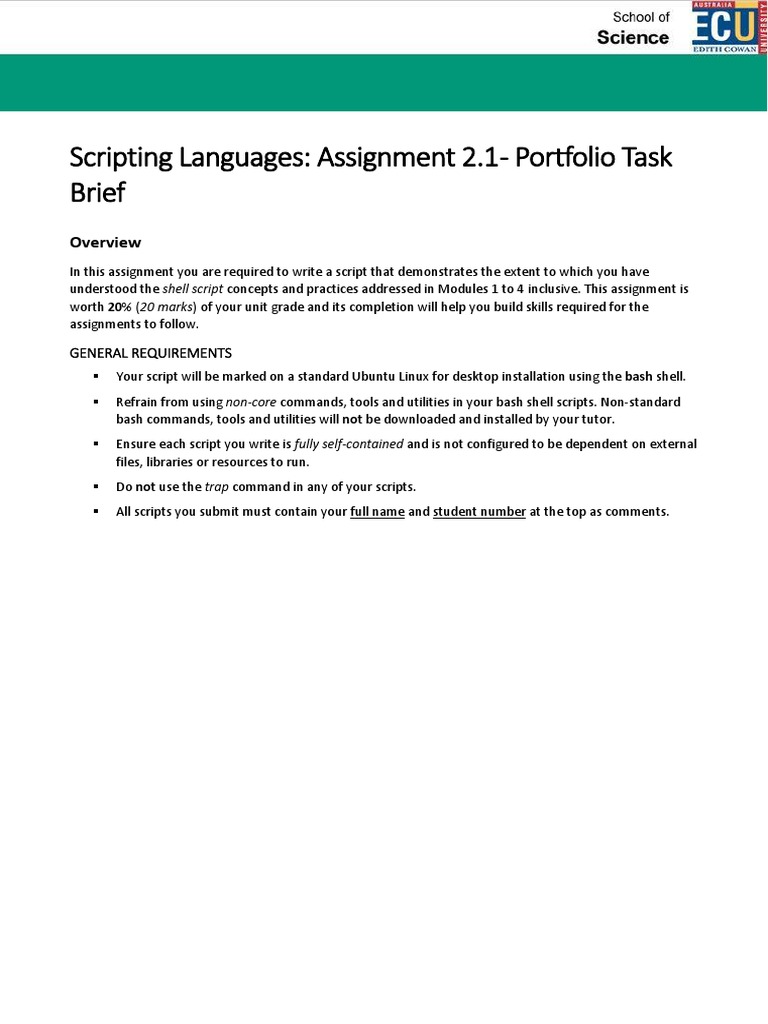 Scripting Languages A2 PF1 1 | PDF | Shell (Computing) | Prime Number