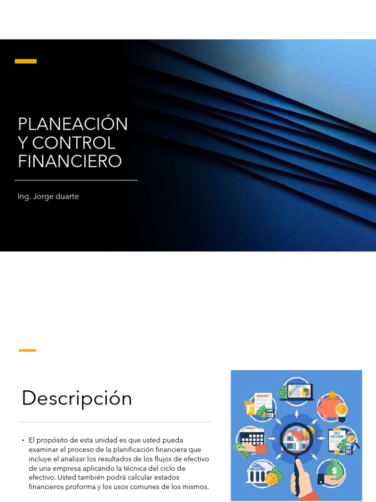 Planeación y Control Financiero | PDF | Planificación | Presupuesto