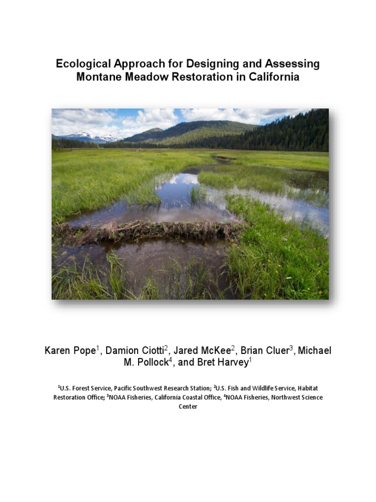 Pope Et Al. - Ecological Approach For Designing and Assessing Mo | PDF ...