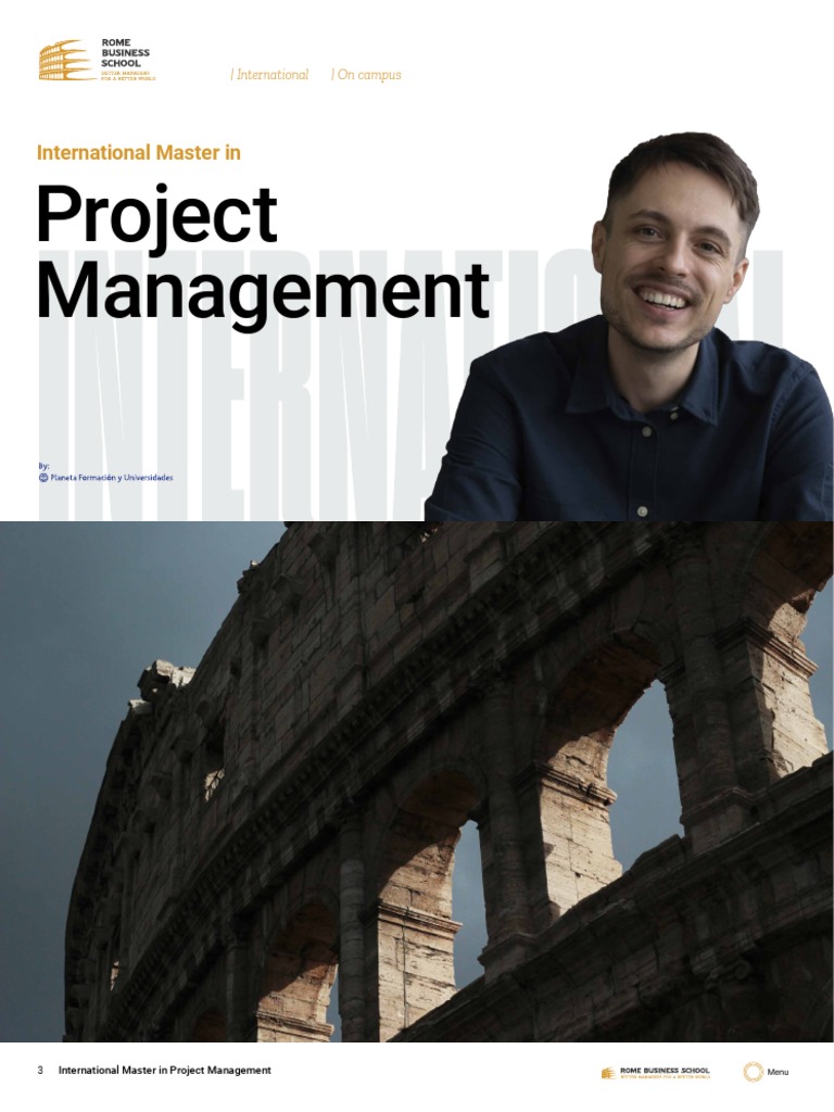 International Master in Project Management | PDF | Iso 9000 | Master Of ...