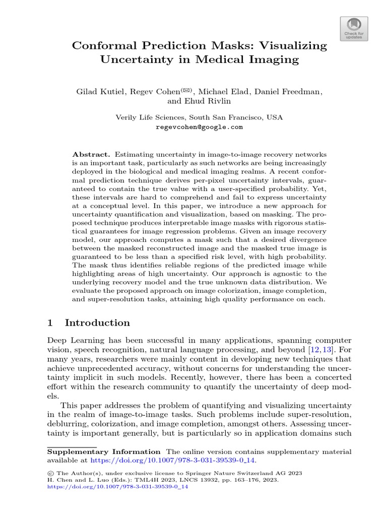 Visualizing Conformal Predictions | PDF | Bayesian Inference | Prediction