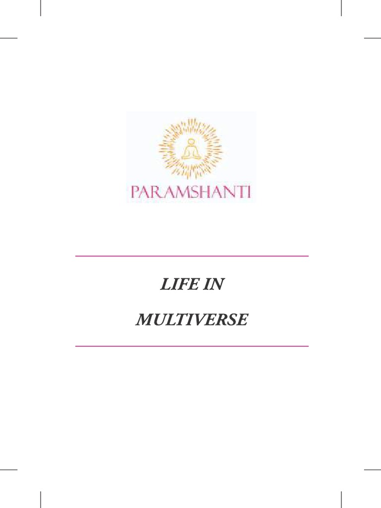 Life in Multiverse - English Param Shanti | PDF