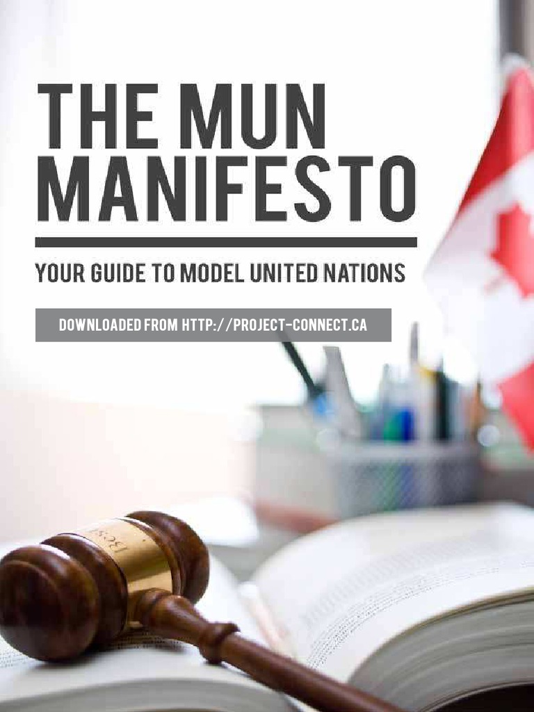 Mun Manifesto 1 | PDF