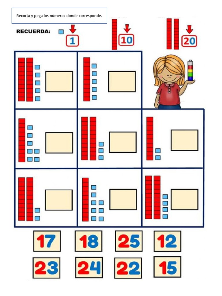 Contar Decenas | PDF