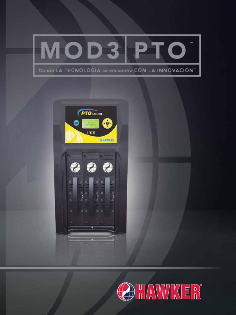 Hawker PTO MOD3 Brochure Rev1 - ES | PDF | Cargador de batería | Bienes ...