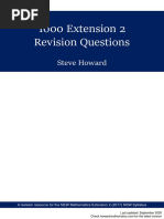 HSC Advanced Maths Formula Sheet | PDF | Educational Institutions ...