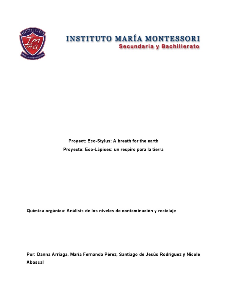Proyecto General 2023 | PDF
