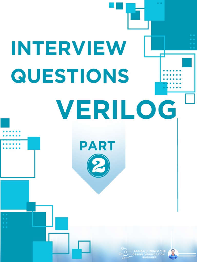 Interview Questions Verilog Part 2 Pdf Parameter Computer