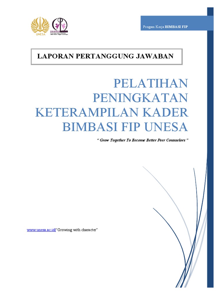SPJ LPJ Pelatihan Kader | PDF