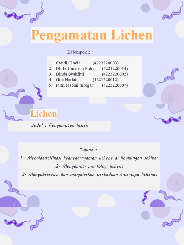 Lichens Kel 2 Fix | PDF | Kajian Bahasa Asing