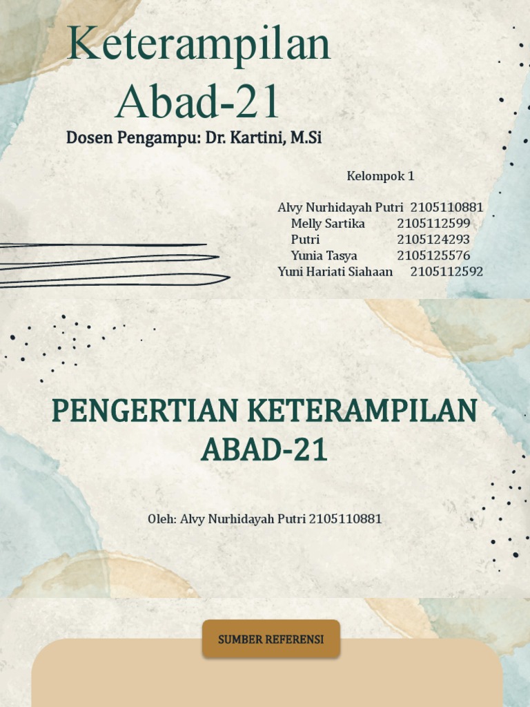 Keterampilan Abad 21 | PDF | Seni