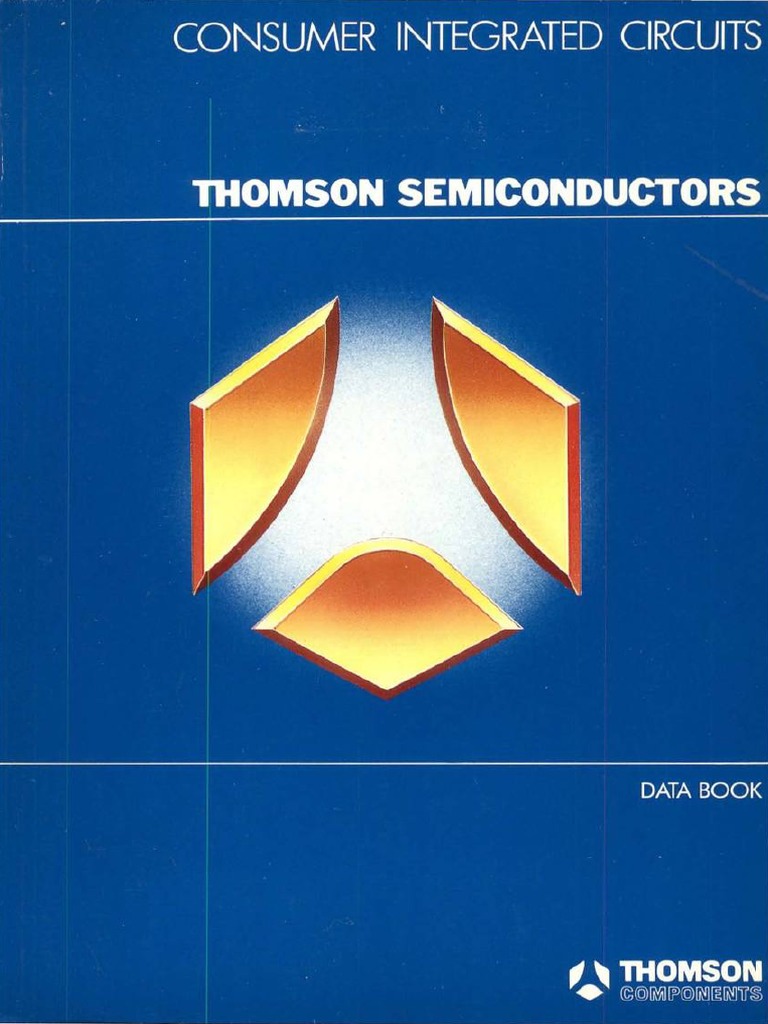 Thomson Consumer Integrated Circuits Ic Data Bbok 1983 | PDF ...
