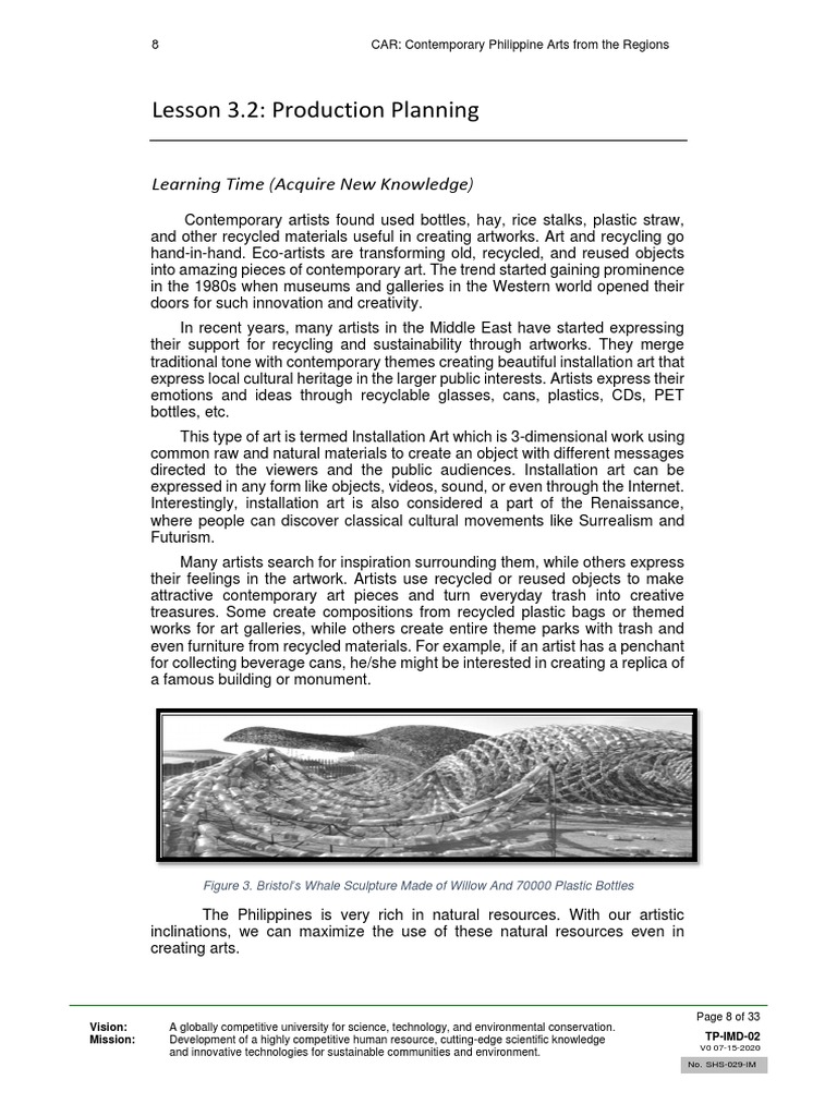 CAR 11 - Lesson 3.2 | PDF | Yarn | Textiles