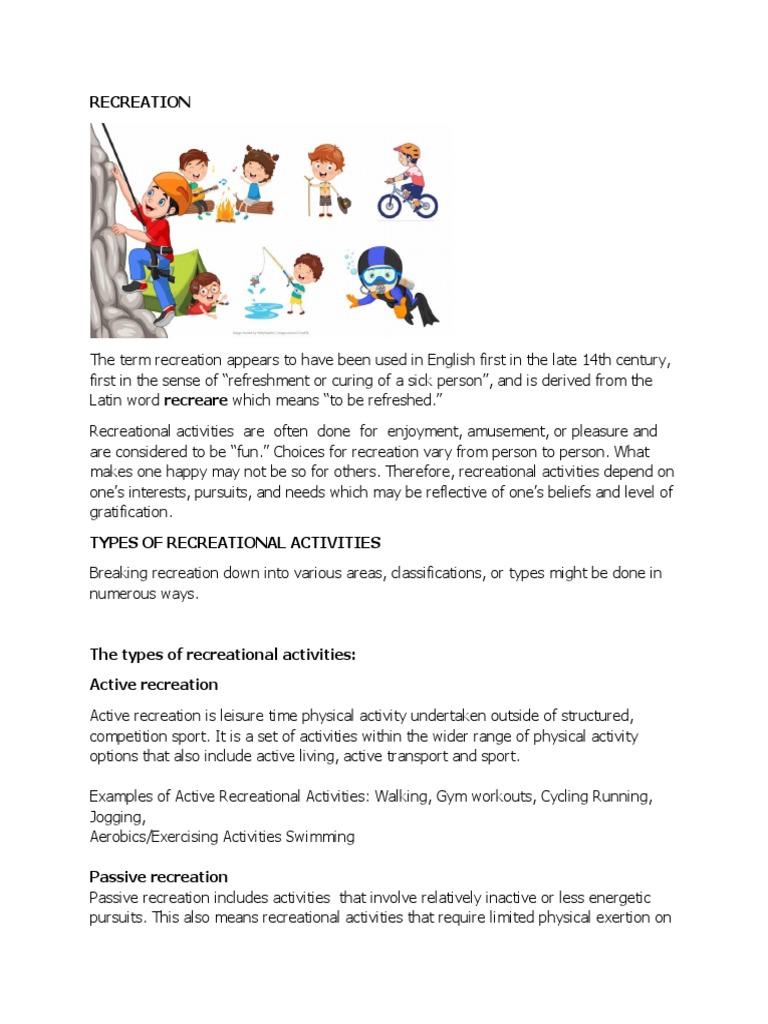 Hope 12 Module | PDF | Recreation | Camping