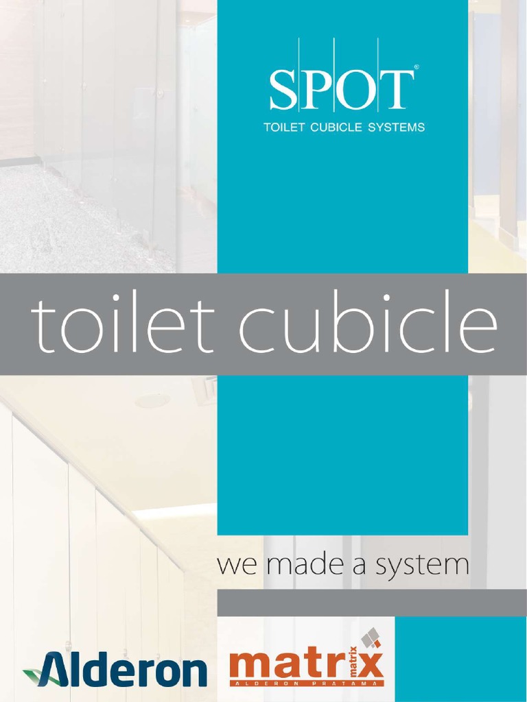 SPOT Toilet Cubicle Alderon Matrix Brochure | PDF