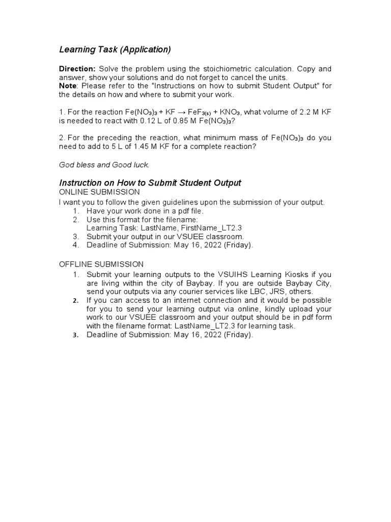 Learning Task 2.3 | PDF