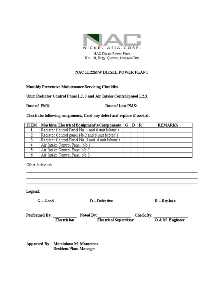 Radiator Control and Air Intake Control Panel | PDF