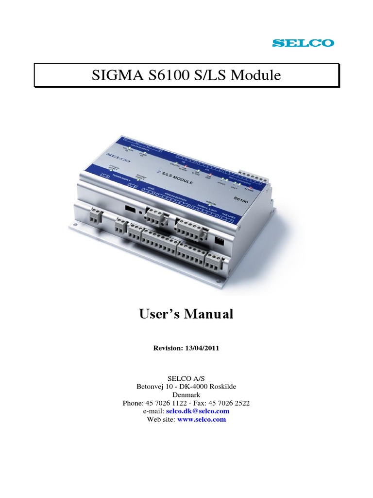 S6100 Manual | PDF
