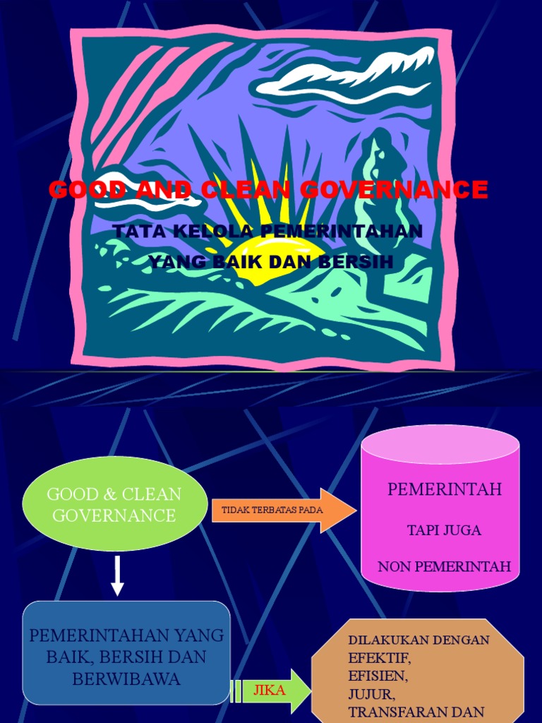 Prinsip Good and Clean Governance | PDF | Ilmu Sosial
