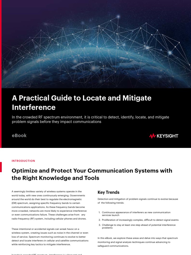 A Practical Guide To Locate and Mitigate Interference | PDF | Electromagnetic Interference ...