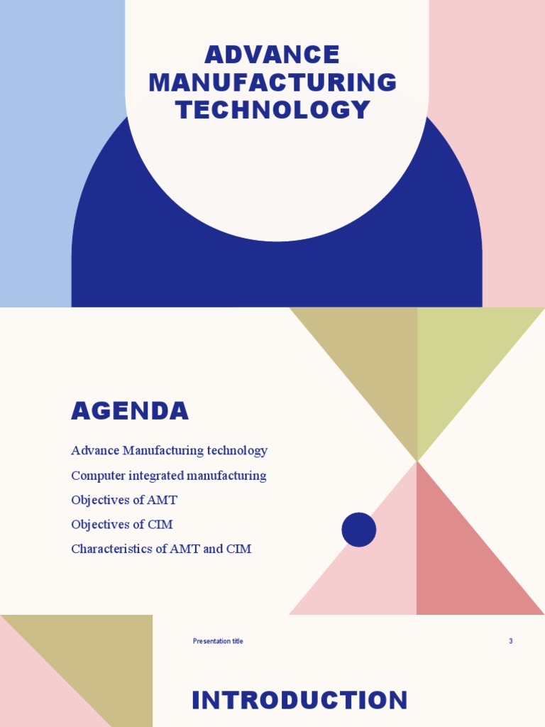 Advance Manufacturing Technology | PDF | Automation | Internet Of Things
