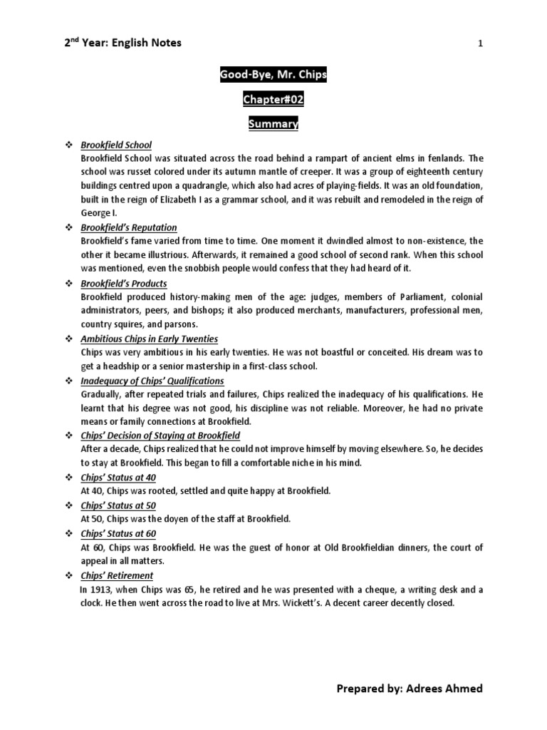 Brookfield School: History and Legacy | PDF | Nobility | Positions Of ...