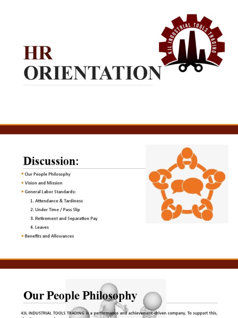 HR Orientation | PDF