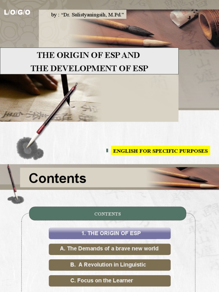 The Origin of Esp | PDF