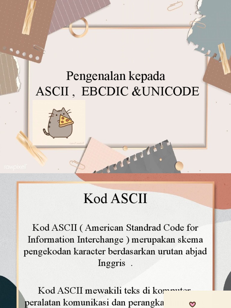 Ascii Ebcdic Unicode | PDF | Komputer