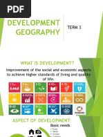 Development Geography GR 11 | PDF