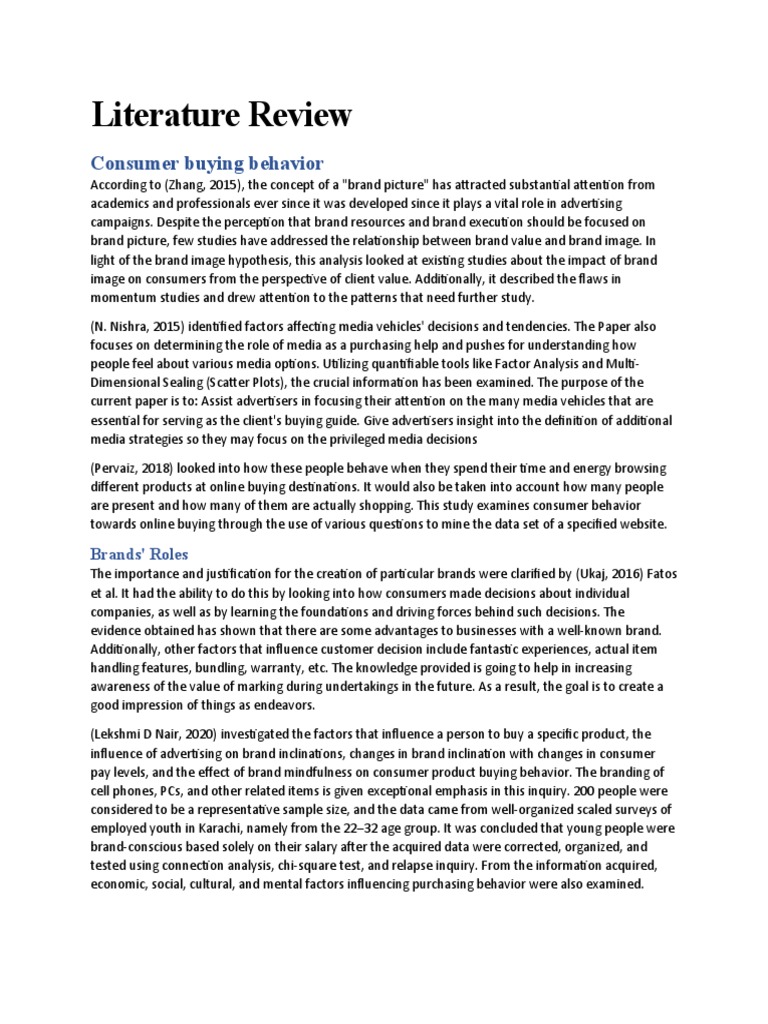 Impact of Brand Image On Consumer | PDF | Brand | Consumer Behaviour