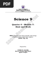 ScienceSLM G9 Q4 Module-6 | PDF | Heat | Temperature