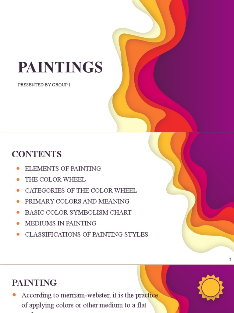 Group 1 Painting | PDF | Paint | Paintings