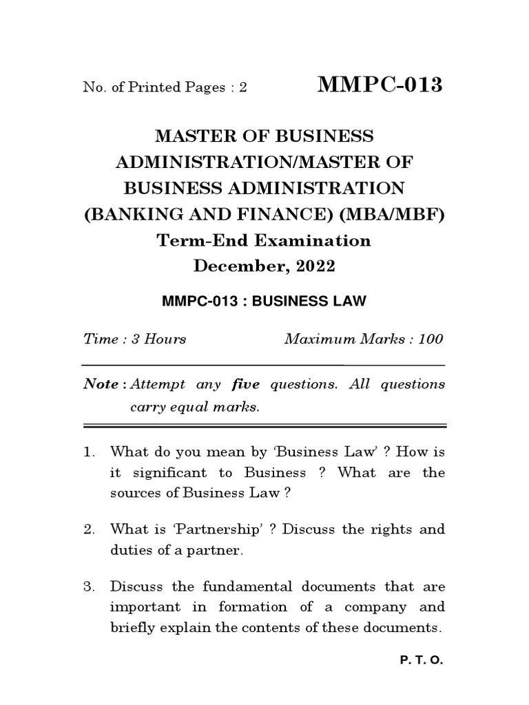 MMPC-013 Dec22 | PDF