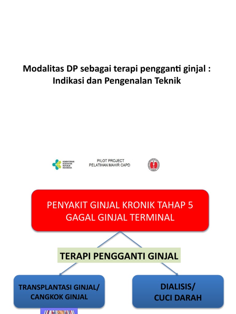 Panduan Dialisis Peritoneal CAPD dan CCPD | PDF