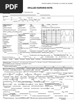 Physical Therapy Evaluation Form | PDF | Physical Therapy | Nervous System