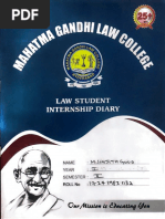 Internship Log Book Template | PDF