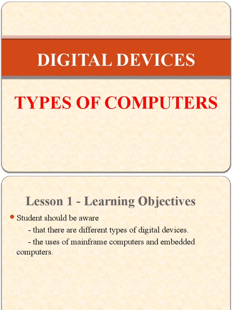 DIGITAL DEVICES Week 1 and 2 | PDF | Technology & Engineering