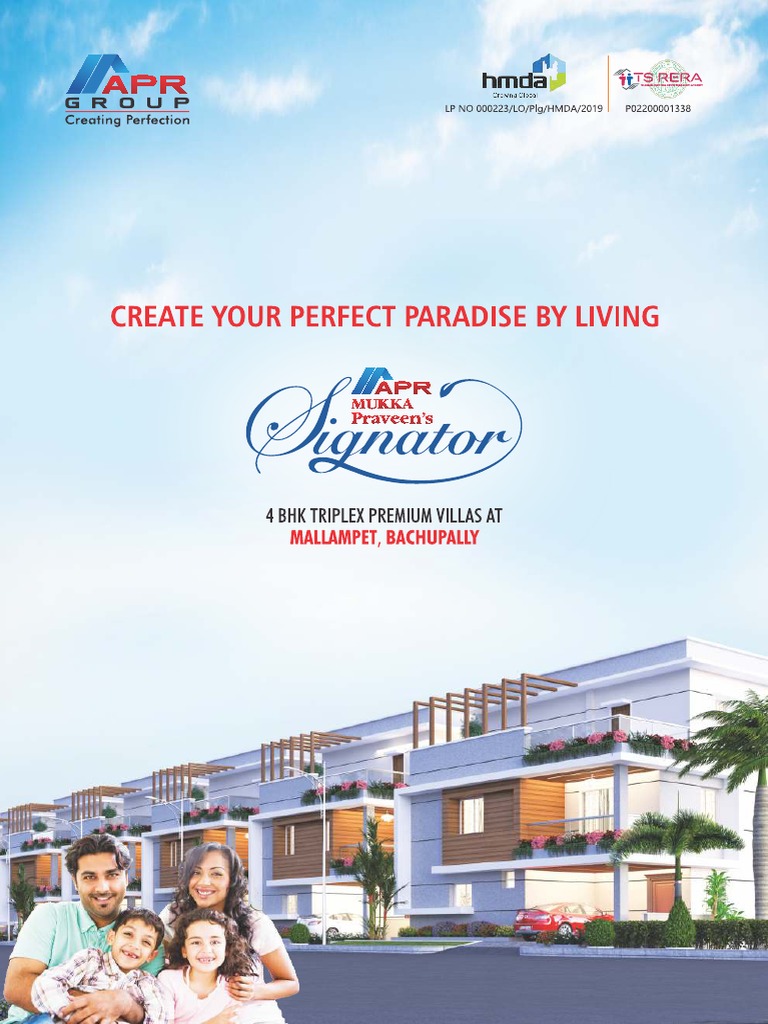 APR Mukka Praveens Signator Brochure | PDF
