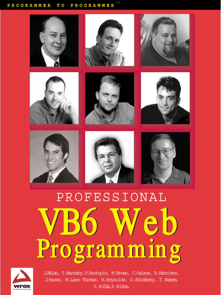 Visual Basic 6 Web Programming | PDF | Dynamic Html | World Wide Web