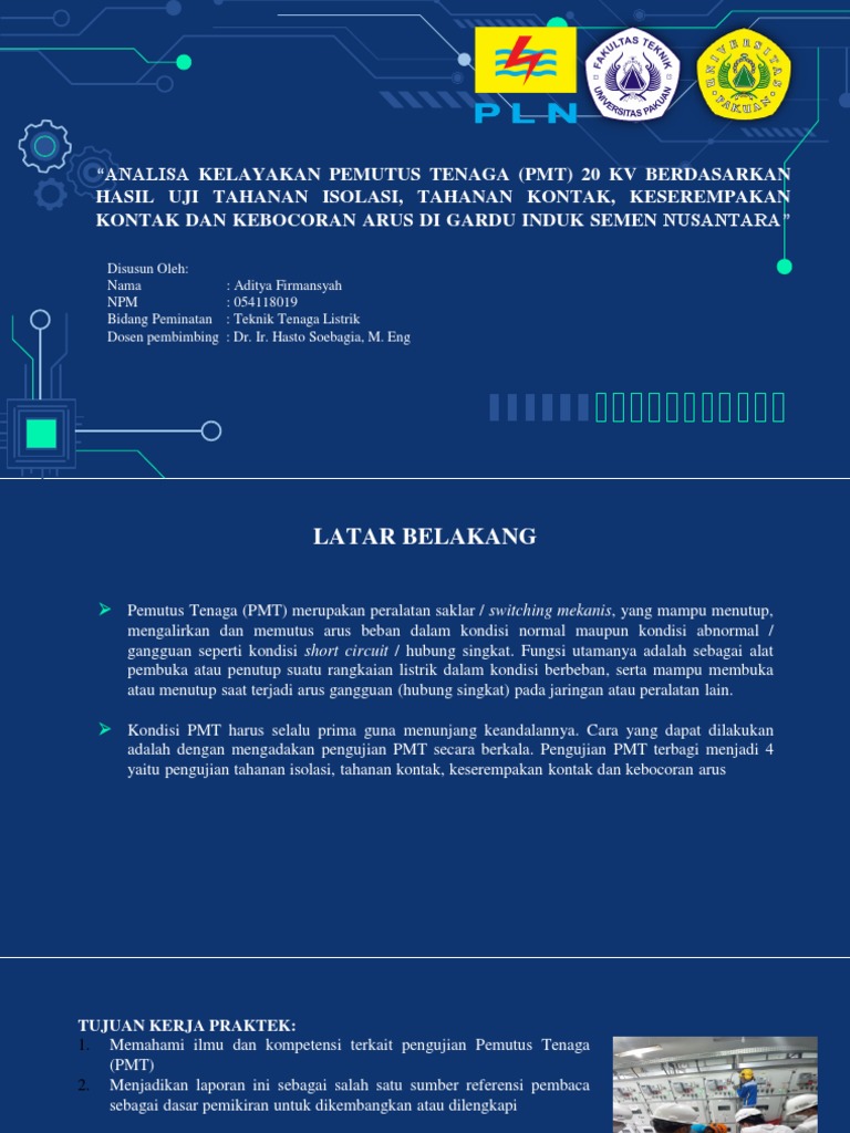 Sidang KP - Aditya Firmansyah 054118019. | PDF