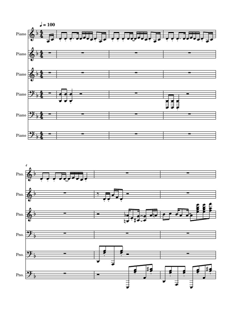 Rasputin - Piano - Russian Ragtime Funk Overload | PDF