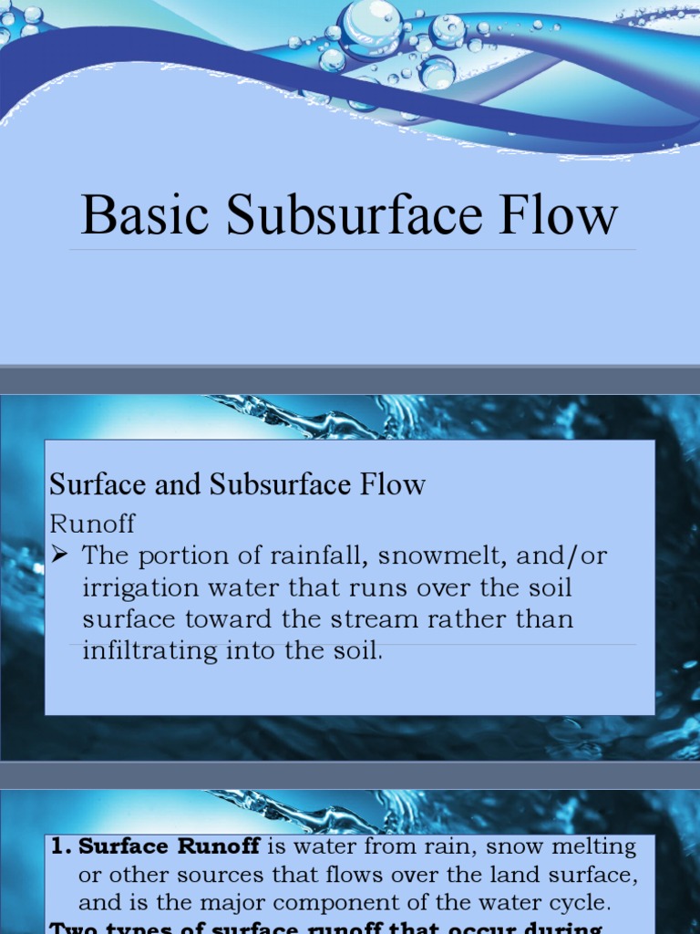 Hydrology Report | PDF